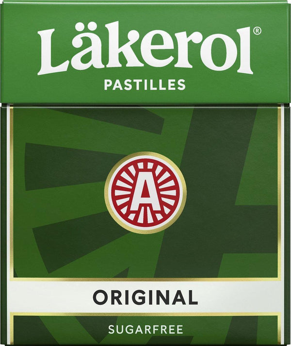 Läkerol Original Sugar Free Pastilles 25g - Licorice Mint | Finnish ...