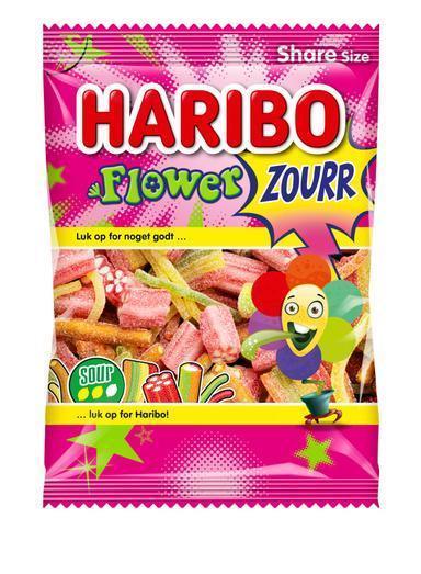 Haribo Flowerzourr 250g蛋candy袋 - 彩色混合物｜芬兰原装进口 | Soposopo海外购